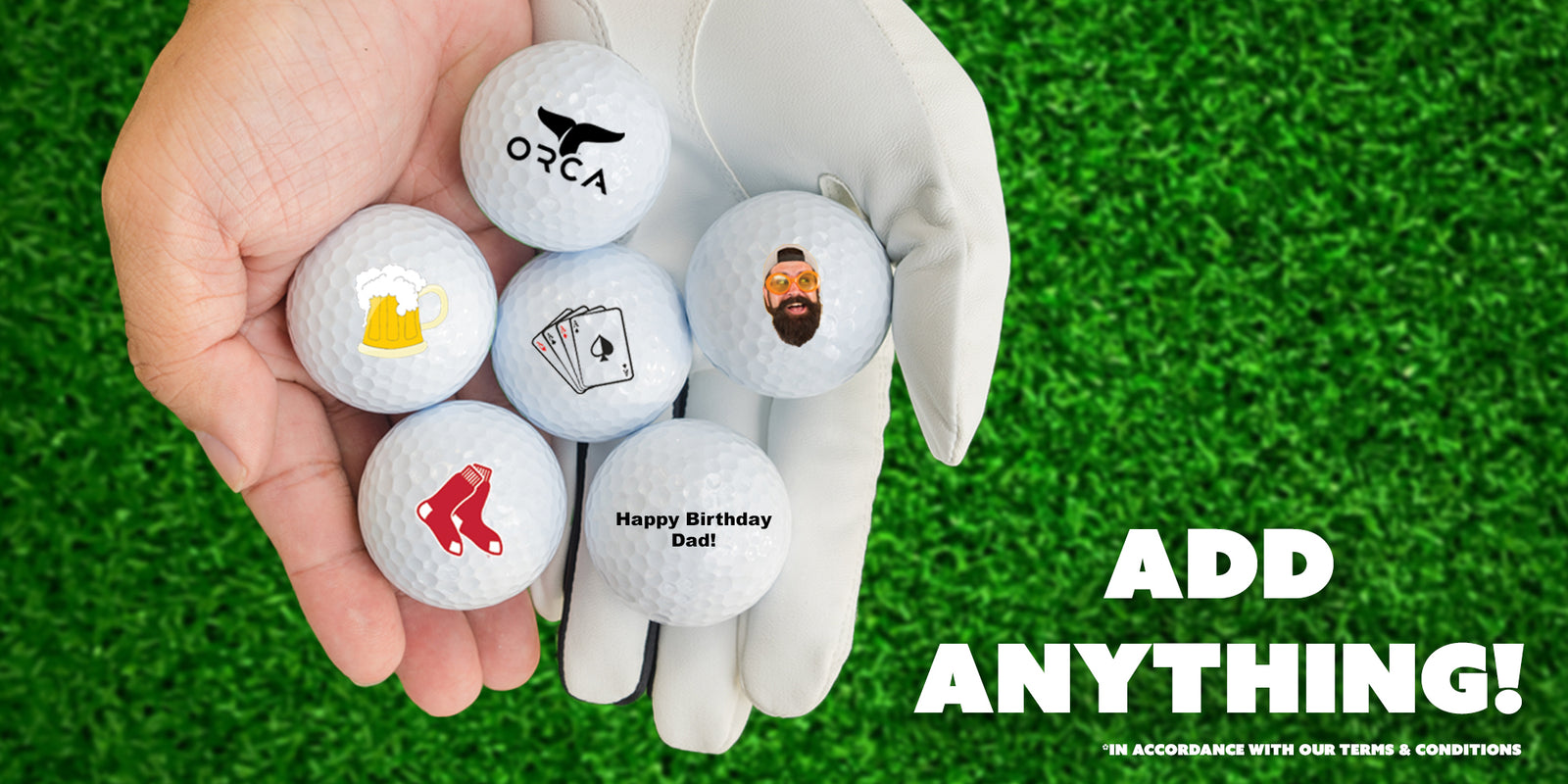Personalized Imprinted Golf Balls