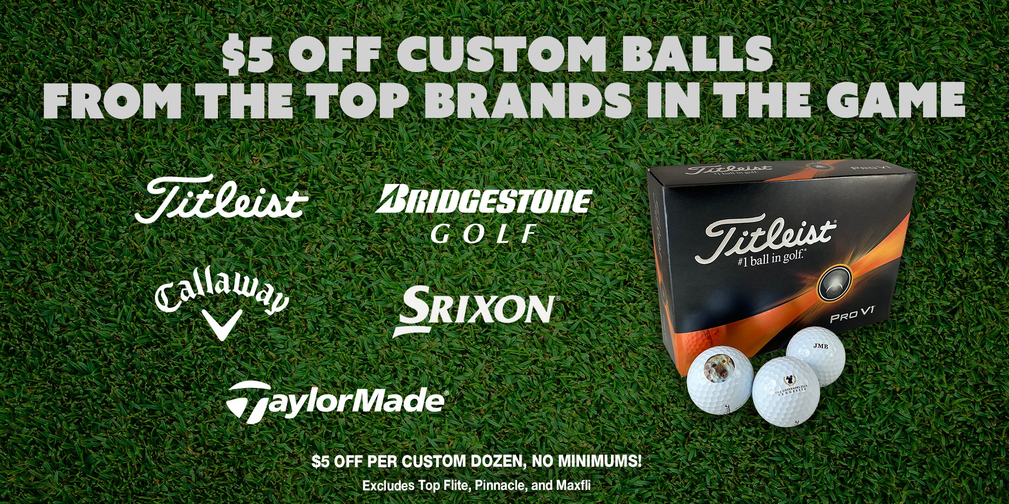 Personalized Imprinted Golf Balls
